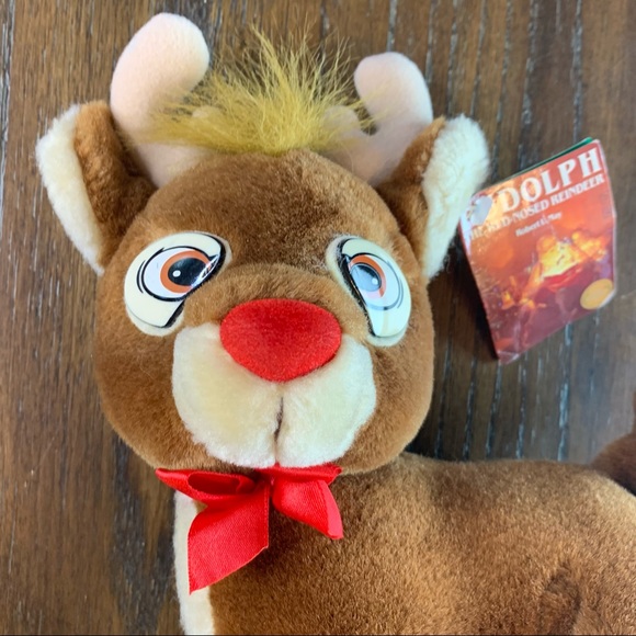 Applause | Toys | Vintage Applause Rudolph The Red Nosed Reindeer Plush ...